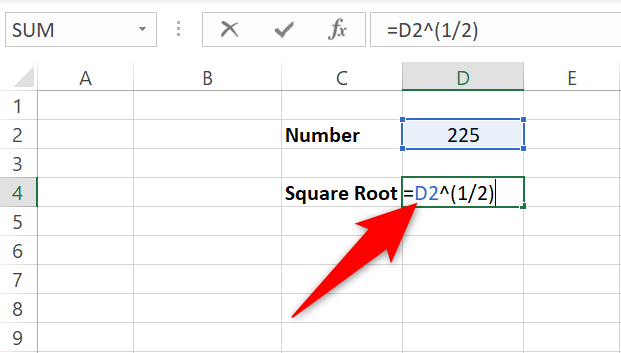 How to Calculate Square Root in Microsoft Excel