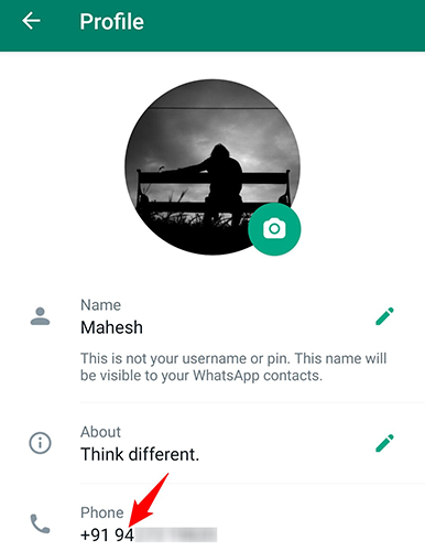 How to Check Your WhatsApp Number