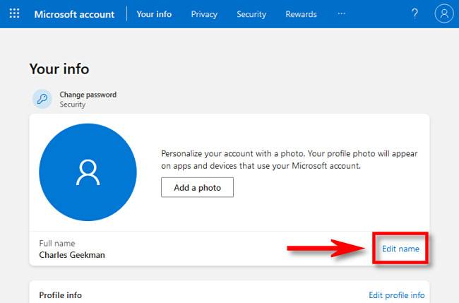 How to Change Your Microsoft Account Name
