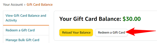 How to Redeem an Amazon Gift Card