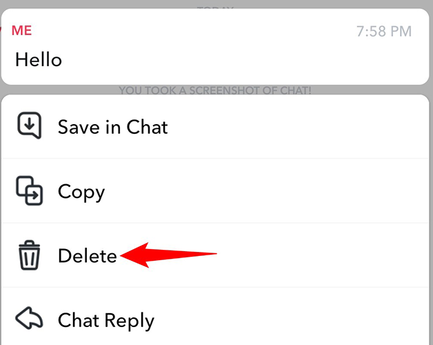 How to Delete a Snapchat Message