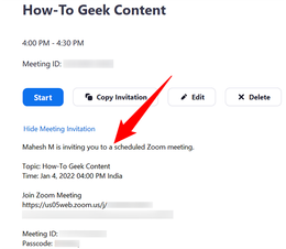 How To Send A Zoom Invite