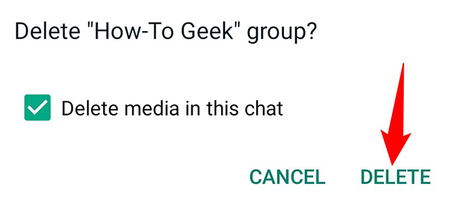 How to Delete a WhatsApp Group