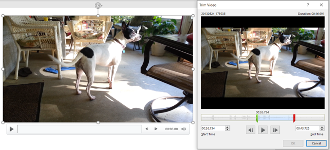 How to Trim a Video in a Microsoft PowerPoint Slideshow