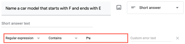 How to Validate Responses in Google Forms
