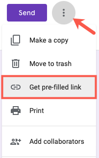 How to Prefill Google Forms With Certain Answers