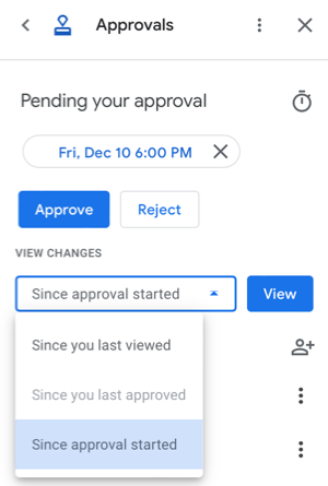 How to Request Approvals in Google Docs, Sheets, and Slides