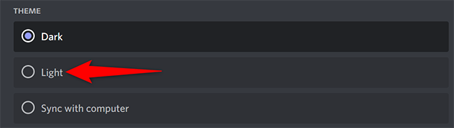 How to Turn On Light Mode in Discord
