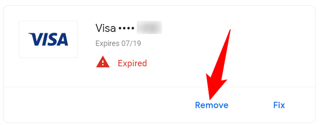 How to Remove a Credit Card or Other Payment Method From Google Play