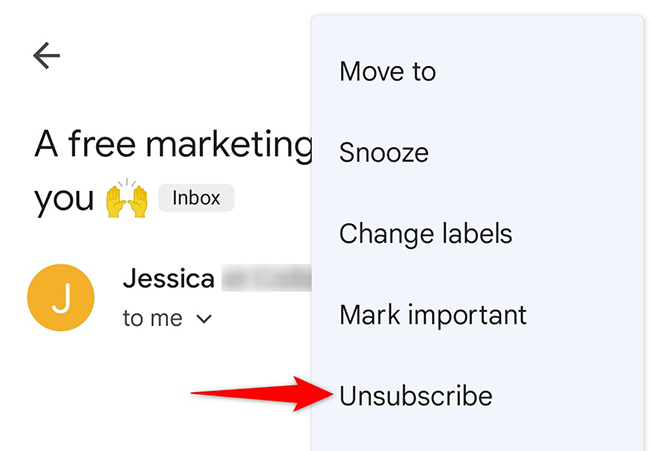 How to Unsubscribe From Emails on Gmail