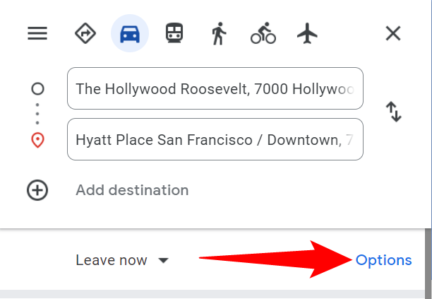 How to Avoid Highways on Google Maps