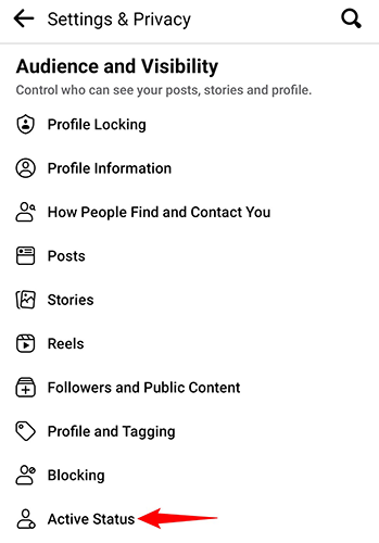 How to Turn Off Active Status on Facebook