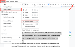 How To Make A Block Quote In Google Docs