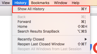 How to Delete Google Search Bar History