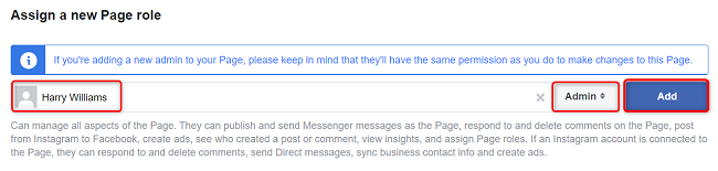 How to Add an Admin to a Facebook Page