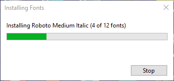 How to Install Fonts on Windows 10