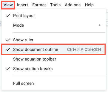 How to Add a Document Summary in Google Docs