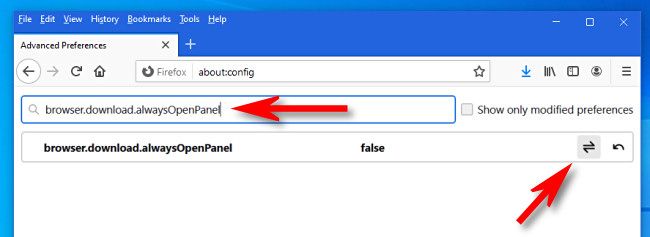 How to Stop Firefox's Download Menu From Popping Up