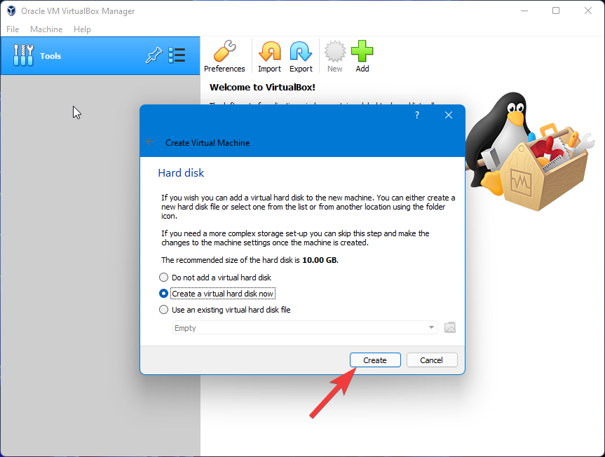 How to Install Linux in VirtualBox