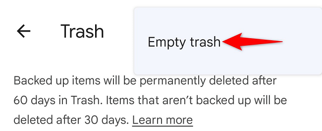 How to Empty the Trash on Android
