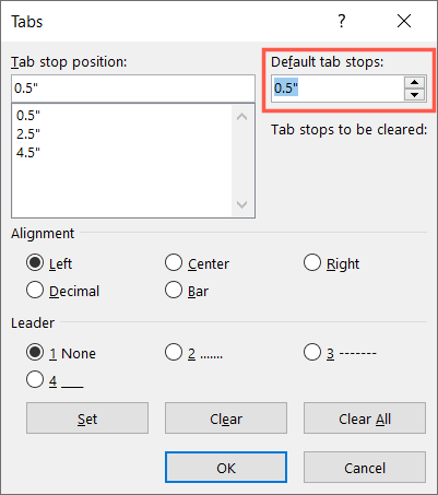How to Add, Edit, and Remove Tab Stops in Microsoft Word