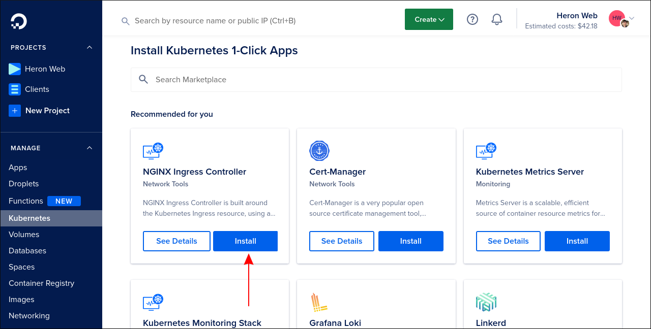 How To Set Up An Nginx Ingress Controller On Digitalocean Kubernetes