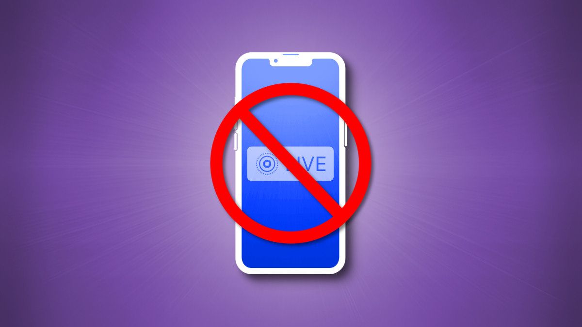 Stop Taking Live Photos on iPhone