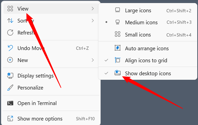 How to Restore Missing Desktop Icons on Windows 11