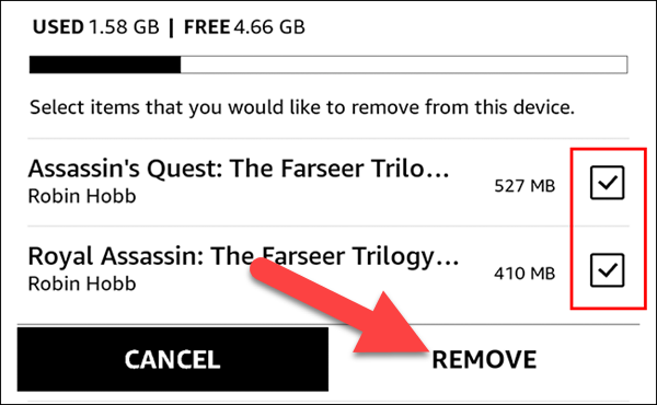 How to Remove Books From a Kindle