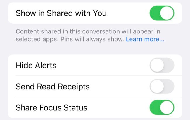 What Is "Share Focus Status" on iPhone?