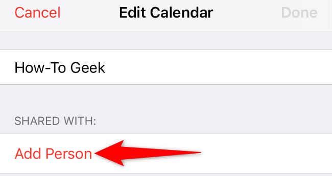 How to Share Calendars on iPhone