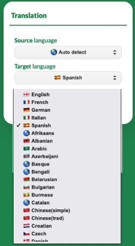 How to Translate Languages in Google Sheets