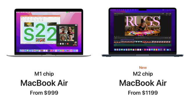 M2 MacBook Air vs. M1 MacBook Air: What's the Difference?
