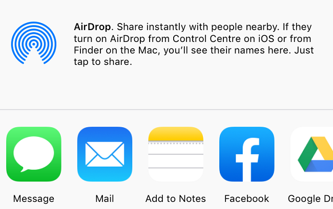 How to Turn On AirDrop on iPhone