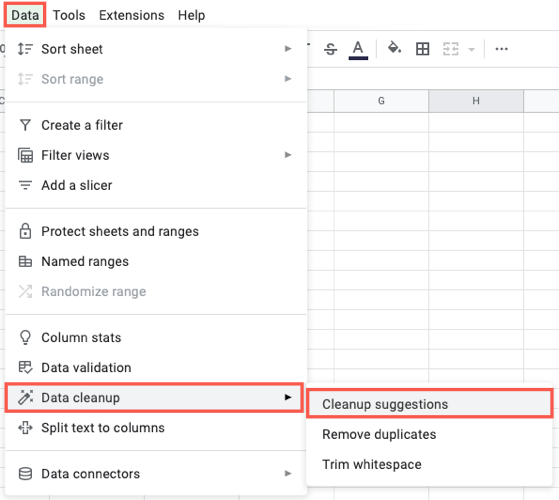 3 Ways to Clean Up Your Google Sheets Data
