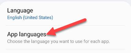 How to Change the Language of Individual Apps on Android