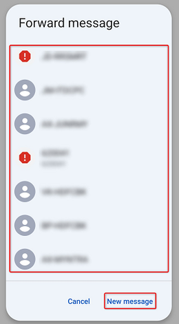 How To Forward A Text Message On Android