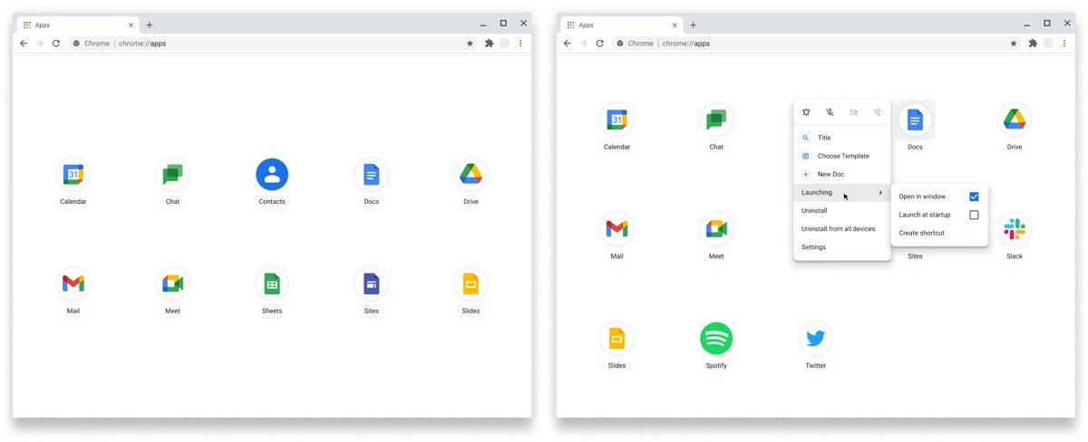 Chrome Will Revamp Its Forgotten App Menu, to Match Edge