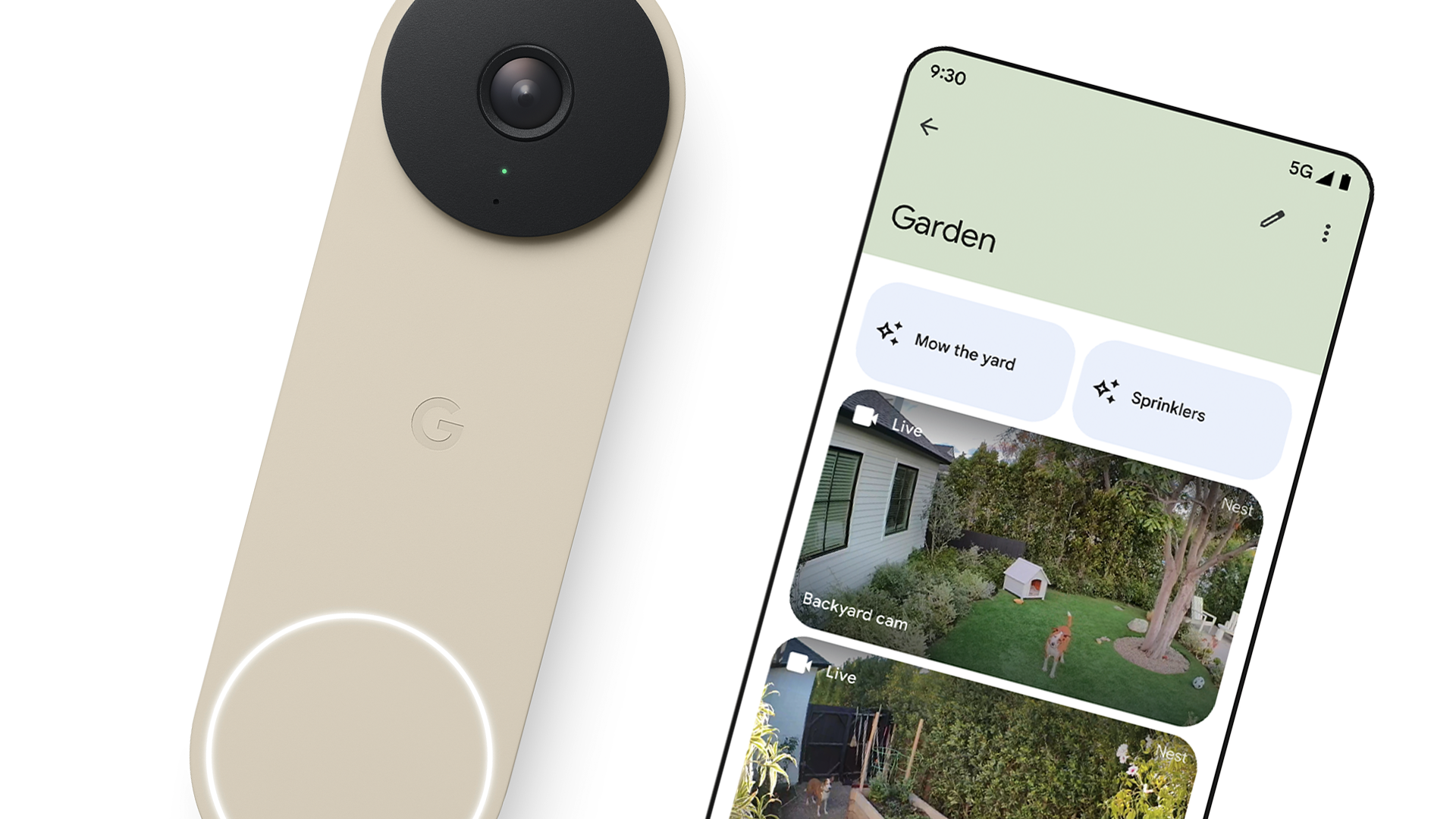 Google Launches a Wired Nest Doorbell, Reveals Home App Redesign