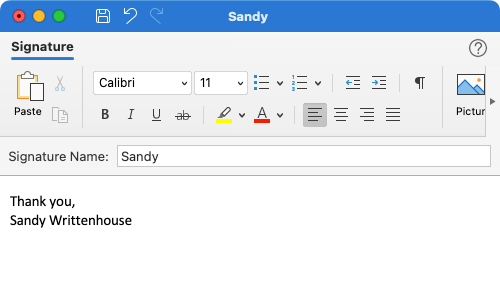 How to Add a Signature in Outlook