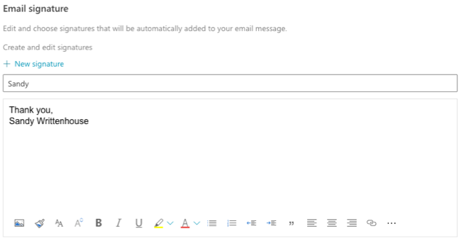 How to Add a Signature in Outlook