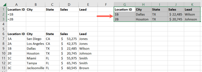 How to Use an Advanced Filter in Microsoft Excel