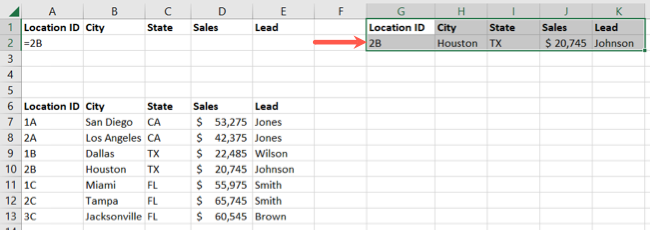 How to Use an Advanced Filter in Microsoft Excel