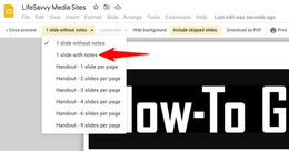 How To Print Google Slides With Notes