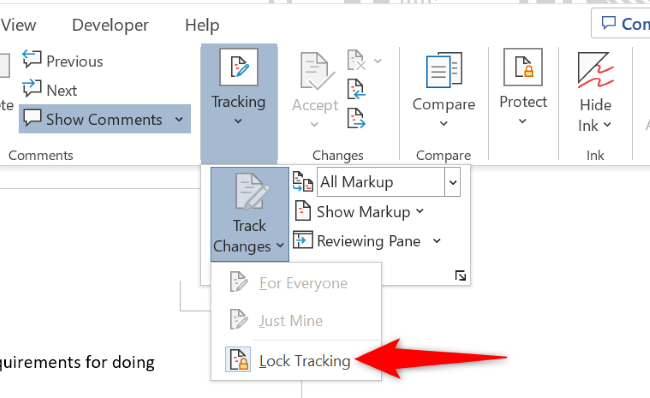 How to Turn Off Track Changes in Word
