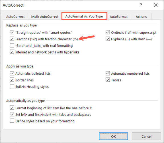 How to Make a Fraction in Microsoft Word