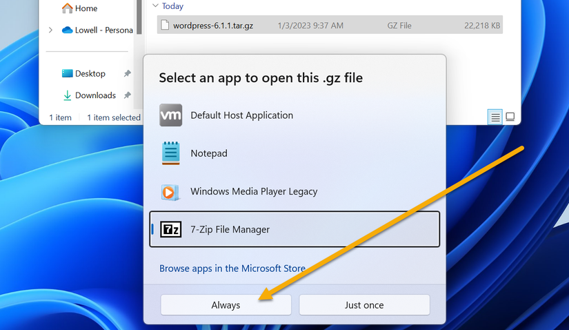 How to Unzip or Extract tar.gz Files on Windows