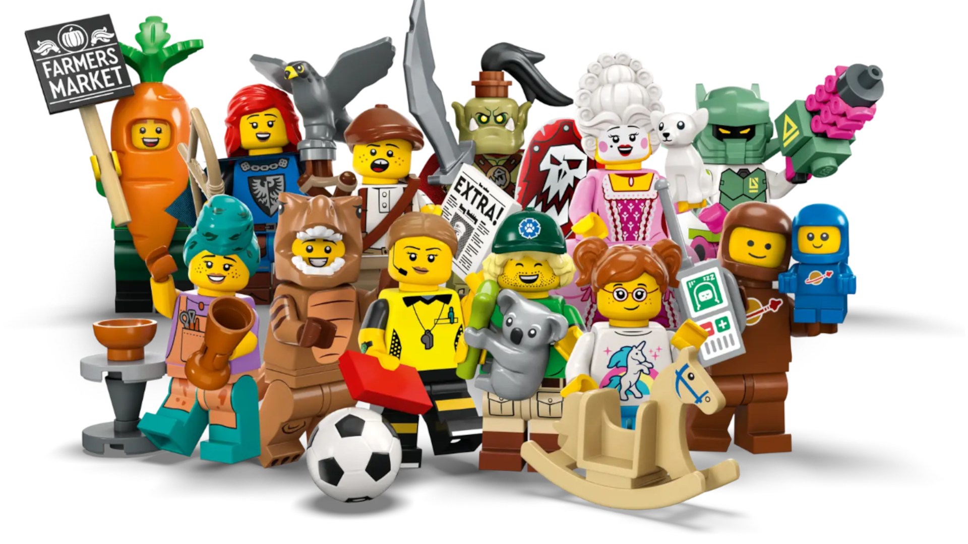 A Look Back at the History of LEGO Minifigures