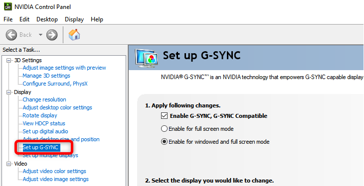How to Turn Off G-SYNC for Specific or All Games