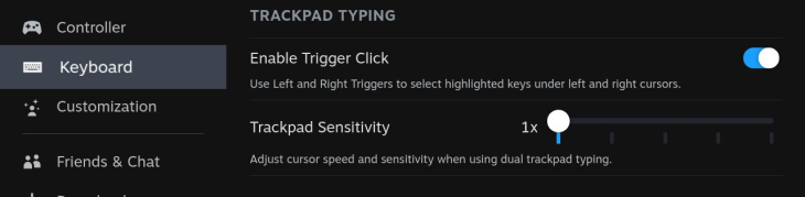 How to Use and Customize the Virtual Keyboard on Your Steam Deck